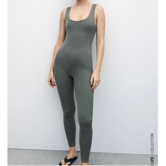 Zara | Pants & Jumpsuits | Zara One Piece Jumpsuit | Poshmark